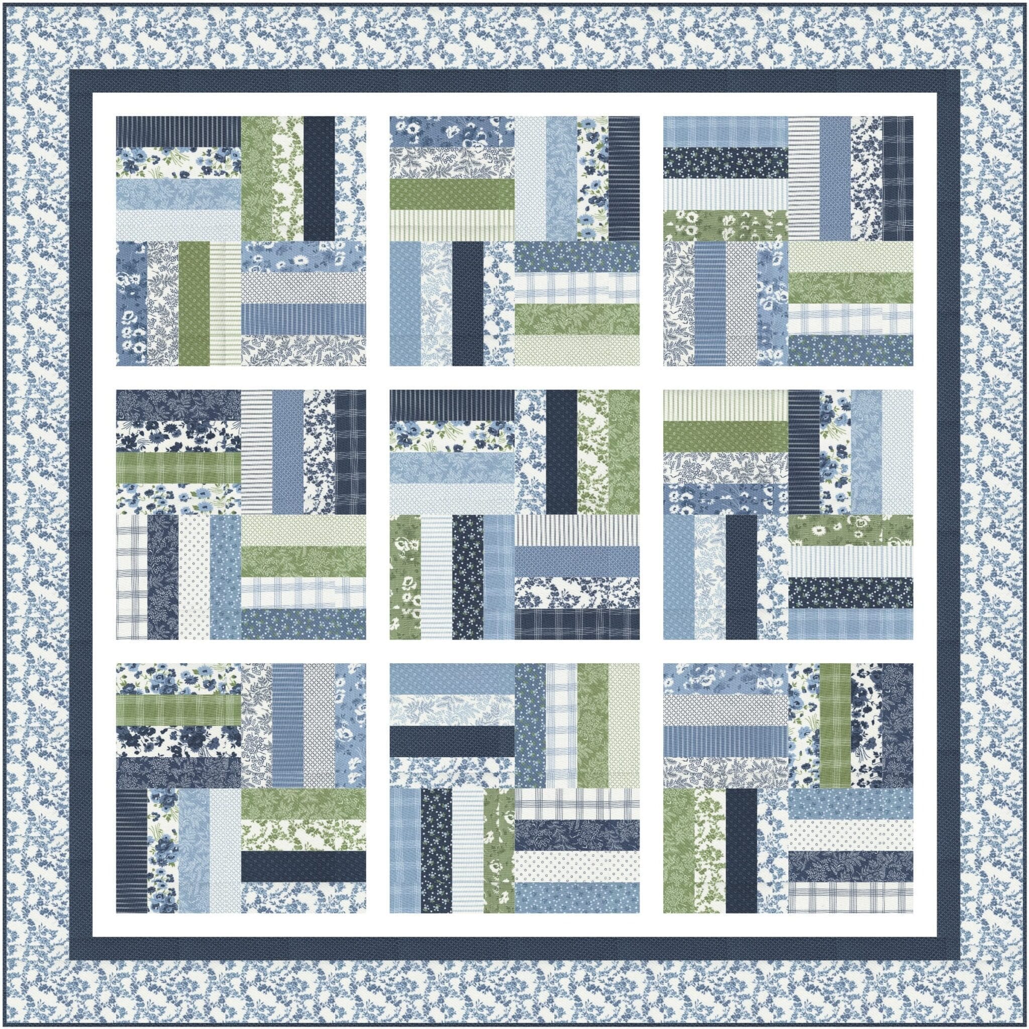 Neighborly Quilt Pattern • Maple Cottage Designs