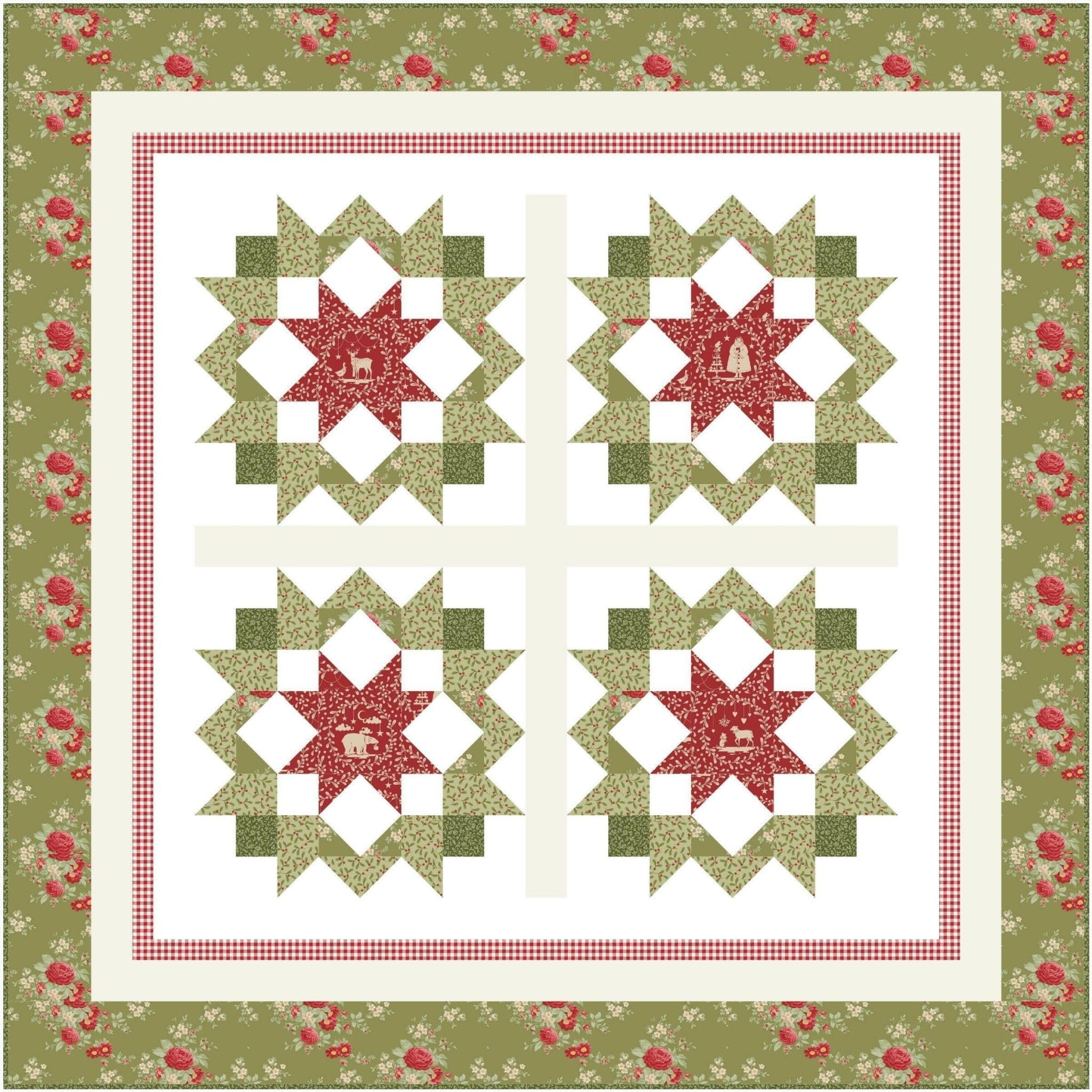 Christmas Tidings Quilt Pattern • Maple Cottage Designs