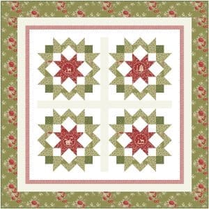 The Blossom Quilt for a Cottage Feel • Maple Cottage Designs