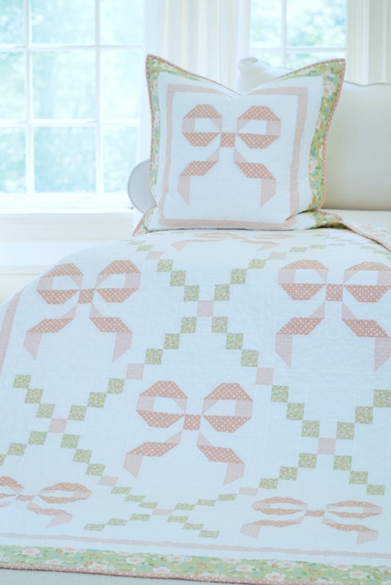 The Blossom Quilt for a Cottage Feel • Maple Cottage Designs